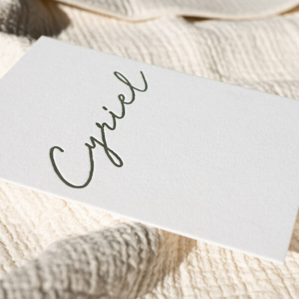 Ontwerp geboortekaartje - Cyriel • Kadeco